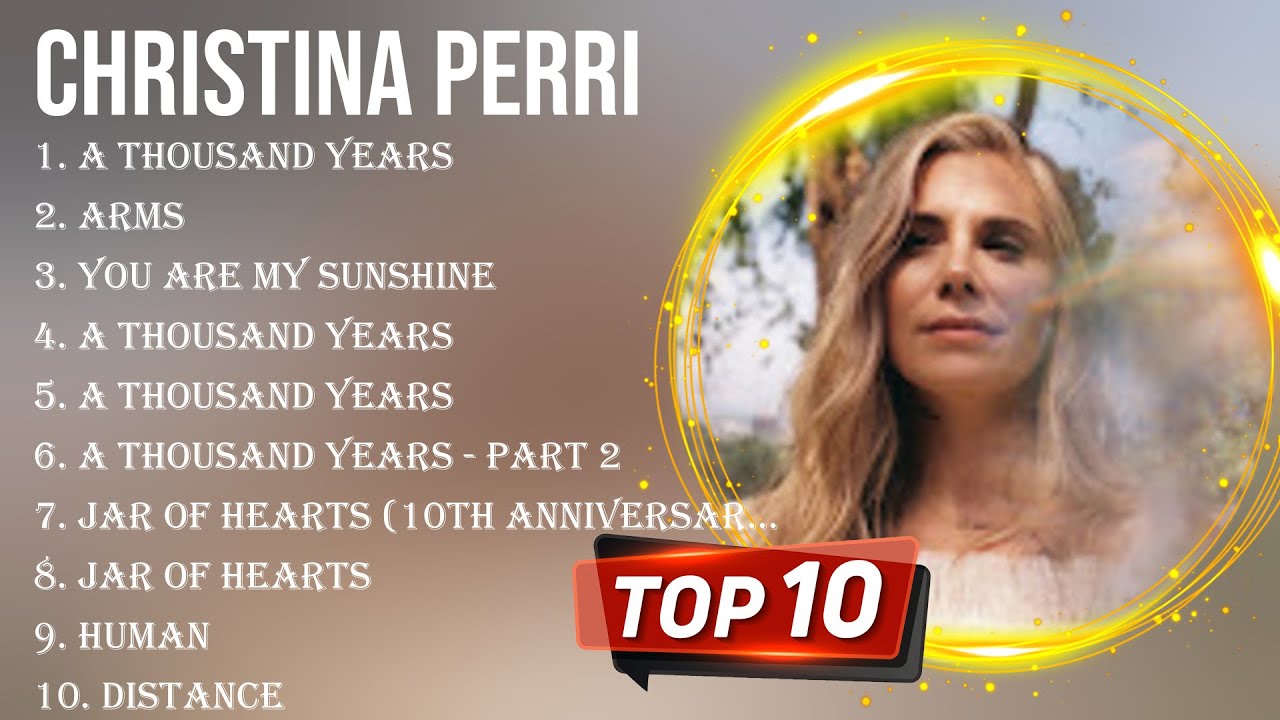 Top 10 songs Christina Perri 2024 ~ Best Christina Perri playlist 2024 ...