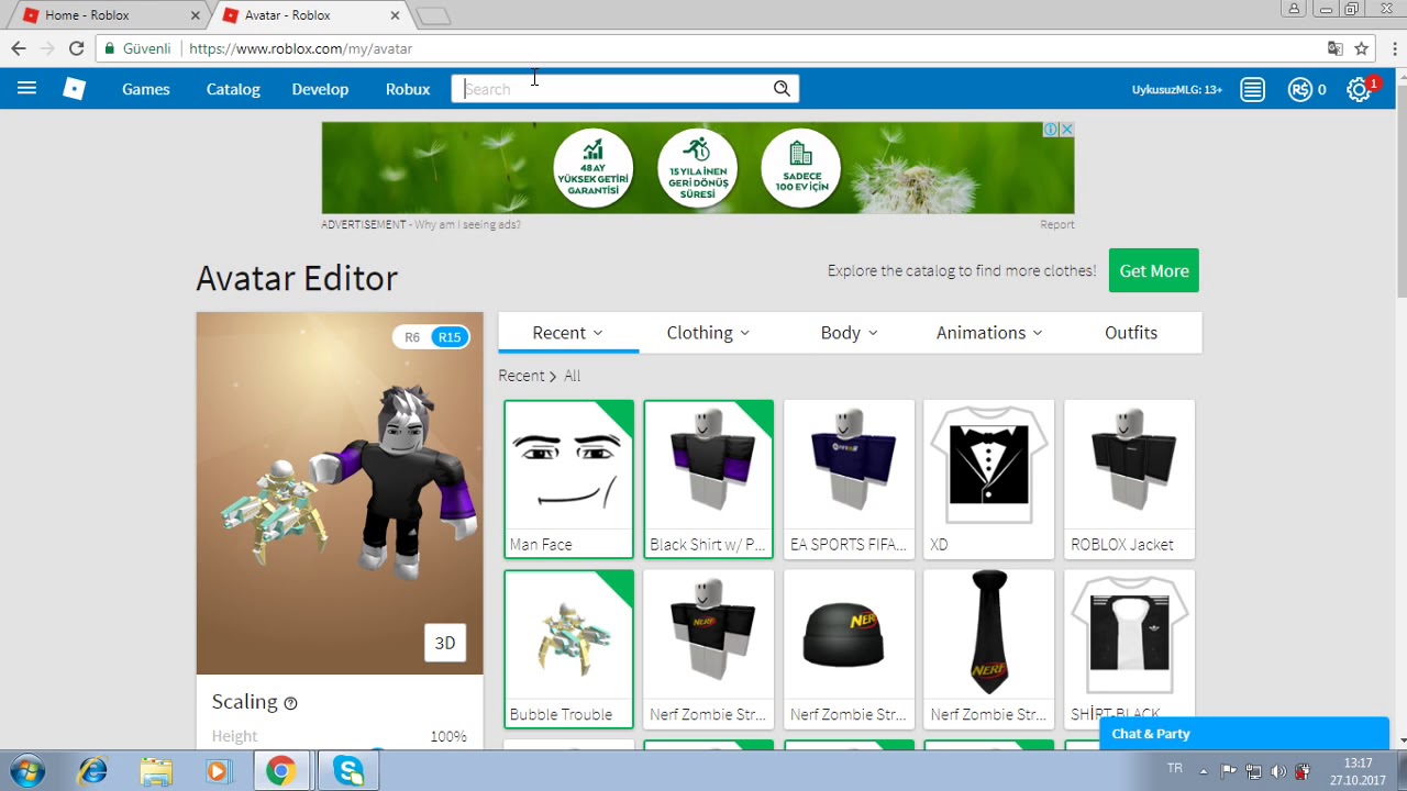 ROBLOX BEDAVA YUZ HILESI !!! ROBLOX FREE FACE HACK - YouTube