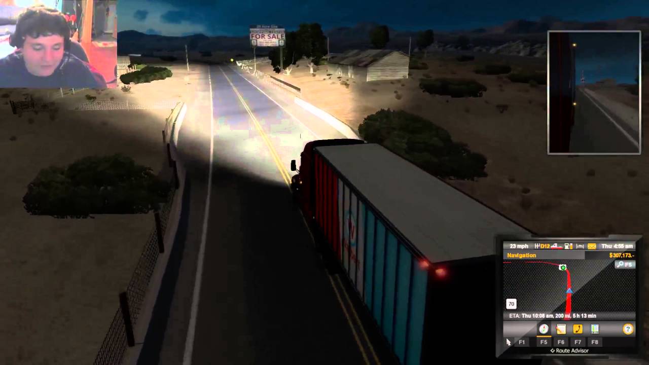 ATS Convoy! ep1 LAS VEGAS TO JACKPOT - YouTube