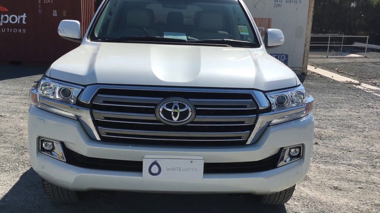 2018 Toyota Land Cruiser 200 Sahara V8 Diesel Right Hand Drive - YouTube
