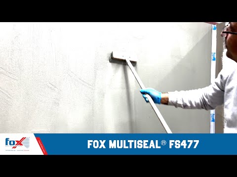 Fox Bau Multiseal FS477 Tam Elastik Su Yalıtım Uygulaması