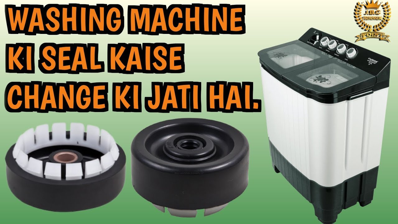 How to change washing machine spin seal ||washin machine ki Spin seal ...