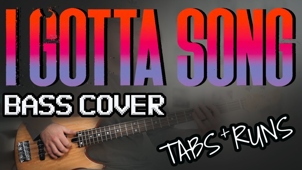 I Gotta Song // James Wilson // BASS COVER - YouTube