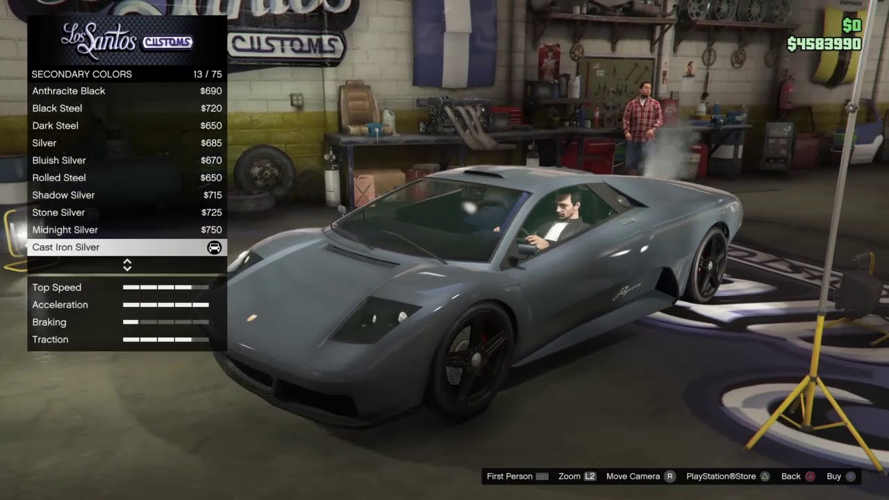 GTA 5 The Dark Knight Lamborghini Murcielago Build - YouTube