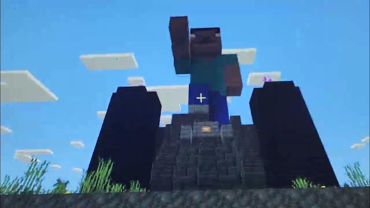 The Statue of Steve: Minecraft Monument Challenge - YouTube
