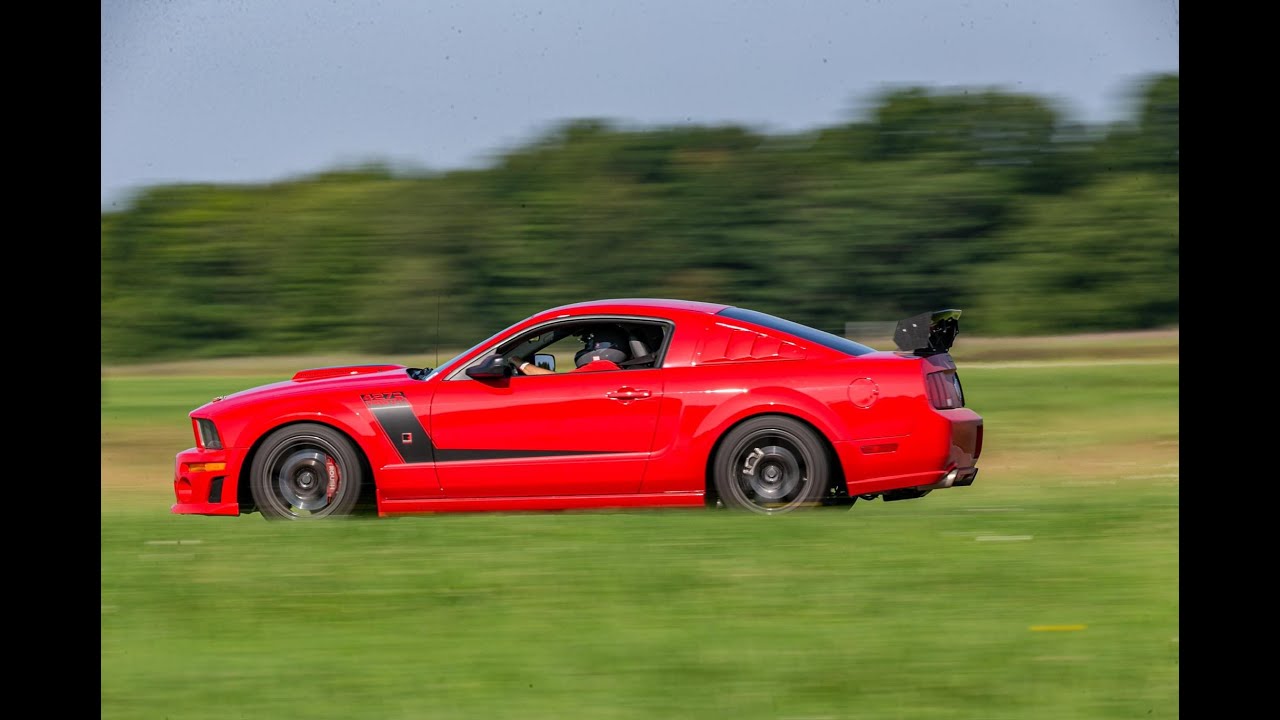 427R Trak Pak Roush Mustang HPDE at Gingerman Raceway Mohawk Track ...