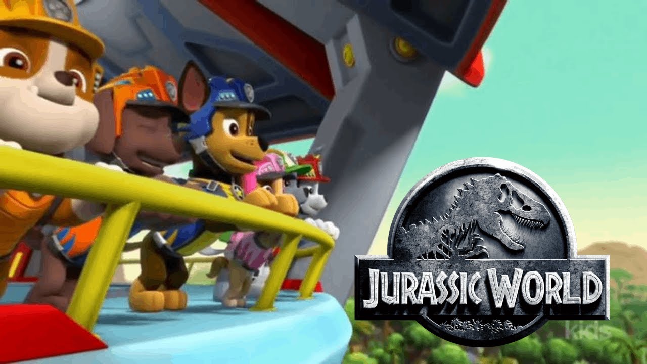Jurassic World Trailer (Paw Patrol Style) - YouTube