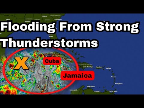 Intense Thunderstorms in the Caribbean With Flooding Rains• 21/06/24 ...