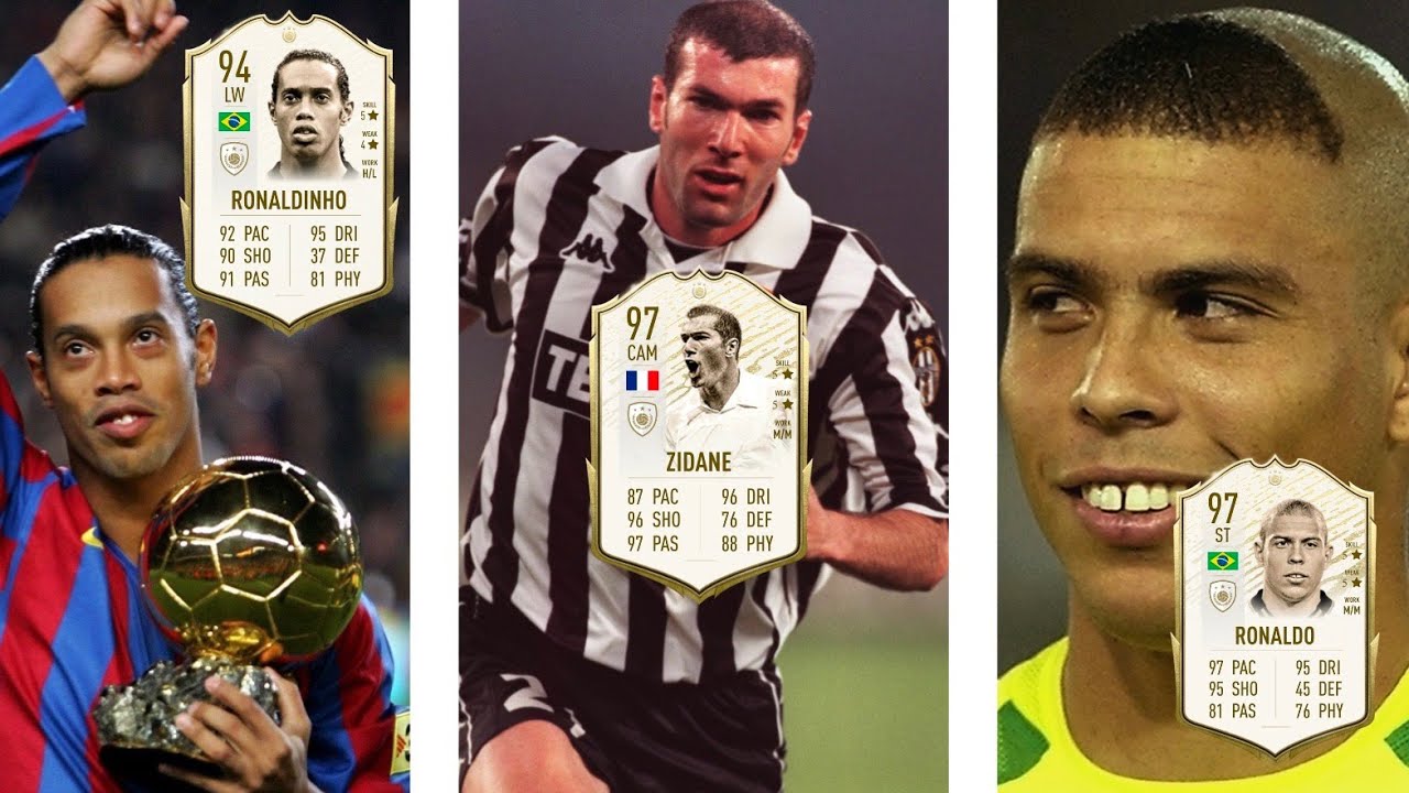 Fifa 21 Icons in Real Life - YouTube