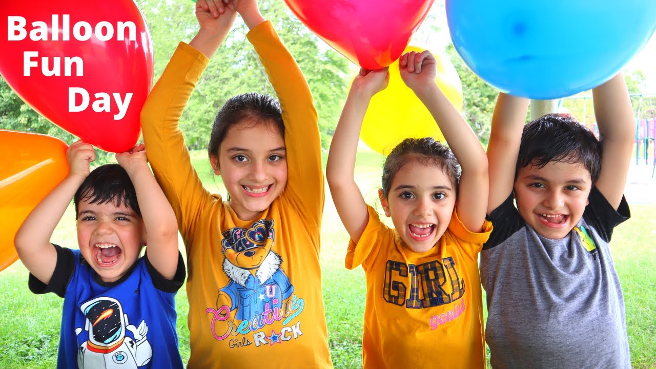 Balloon Fun Day - YouTube