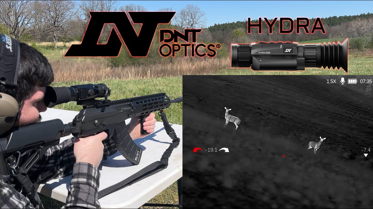 MOST Affordable THERMAL Scope DNT HYDRA 3-IN-1 Review - YouTube