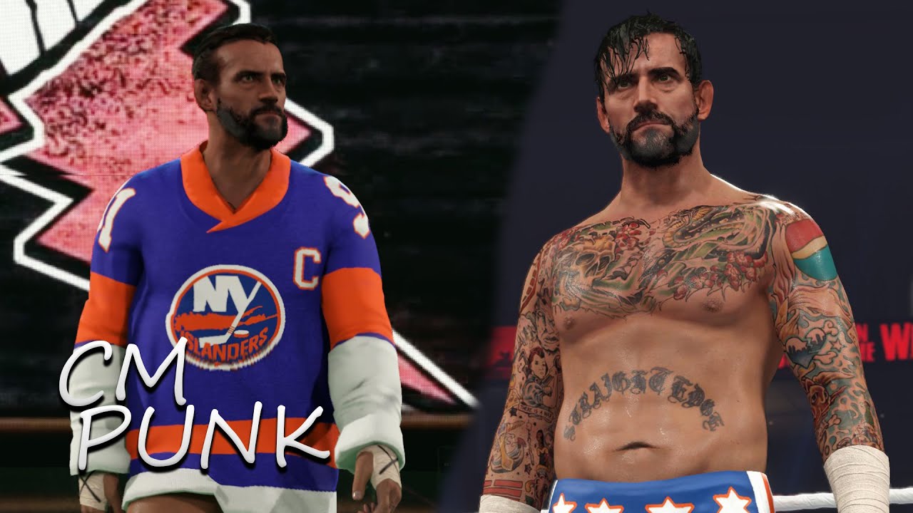 WWE 2K23 CM Punk w/Graphics Pack | New WWE 2K23 Mods - YouTube