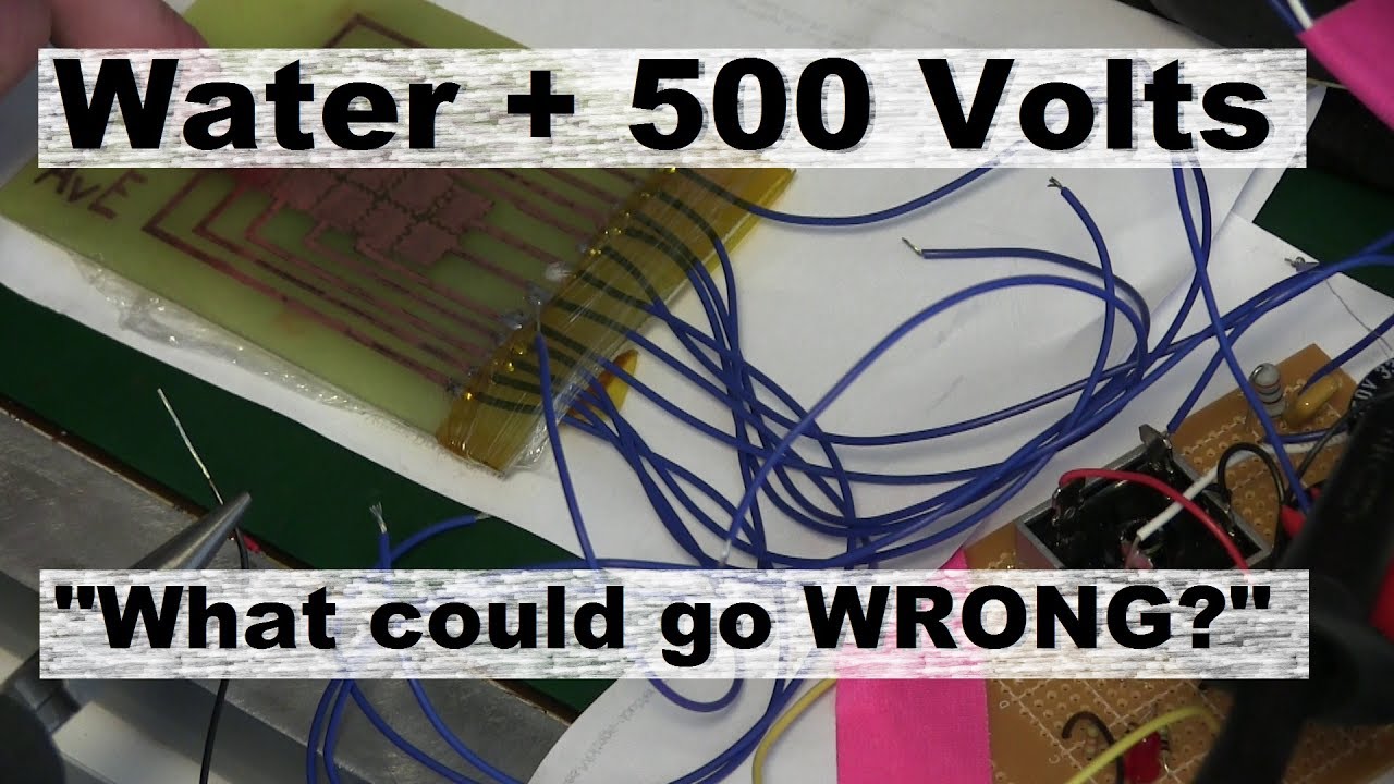 Electrowetting Experiments. Penny Pucker over 9000! - YouTube