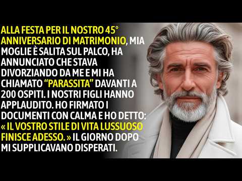 Mia Moglie Ha Annunciato Il Divorzio Al Nostro 45° Anniversario — I Figli Esultavano