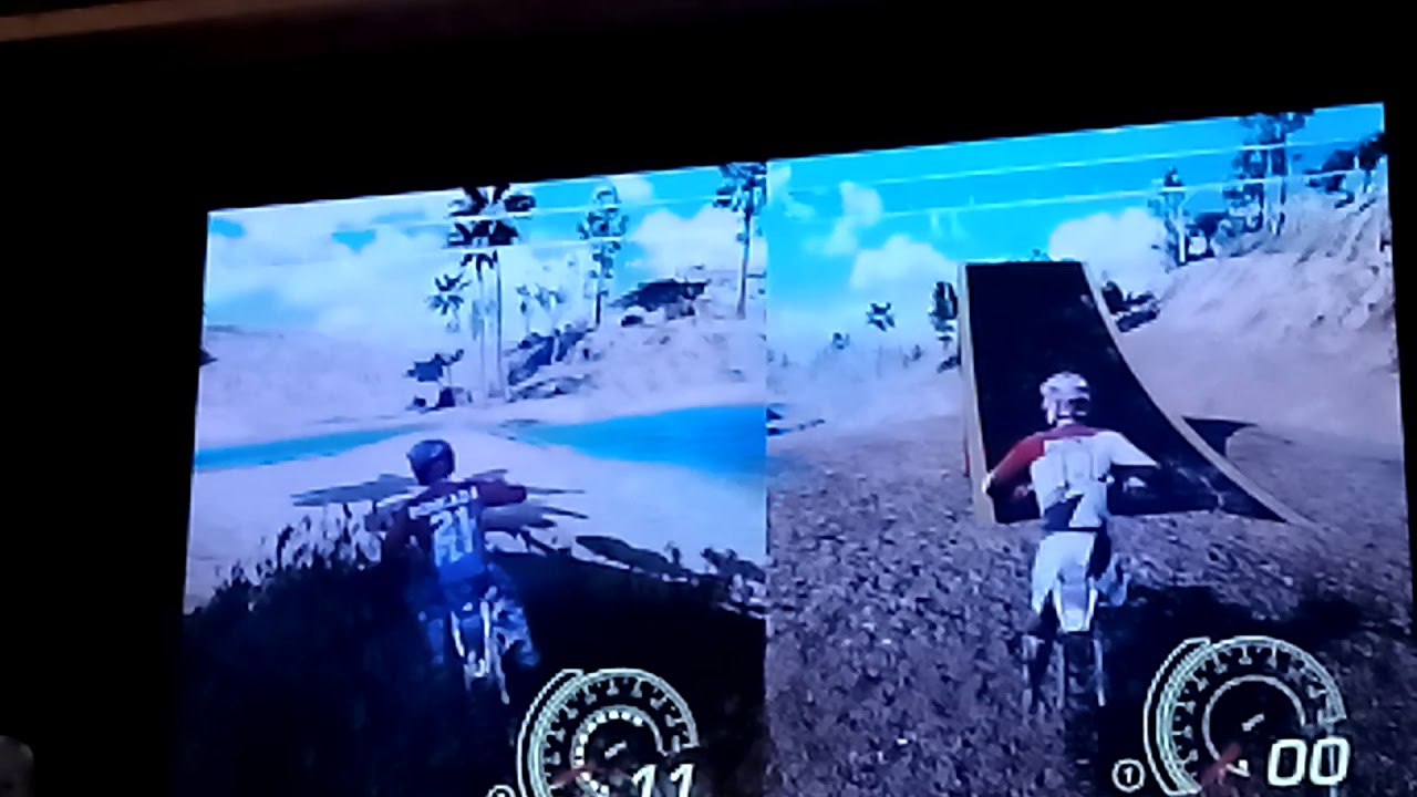 Doing flips MX v ATV allout - YouTube