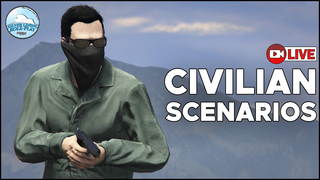 (🔴LIVE) GTAV FiveM Civilian/Criminal Roleplay - Silver Lining Roleplay ...