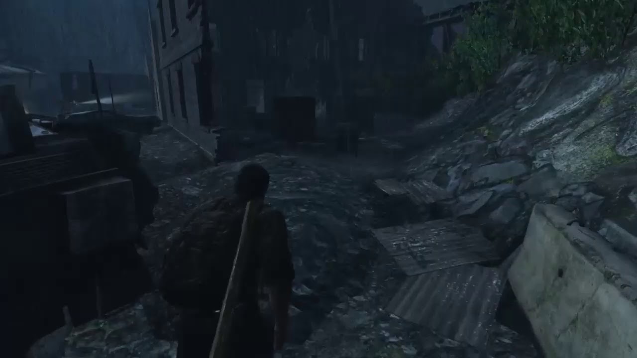 Last of us part the slums grounded mode - YouTube