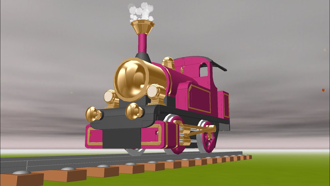 Lady the magical engine and her magic buffers test in Blocksworld - YouTube