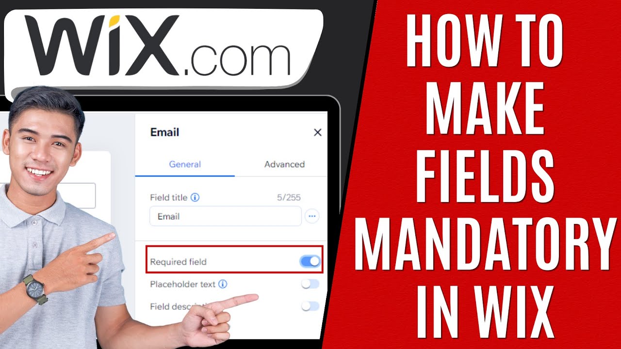 How to Make Fields Mandatory in Wix [Quick Guide] - YouTube