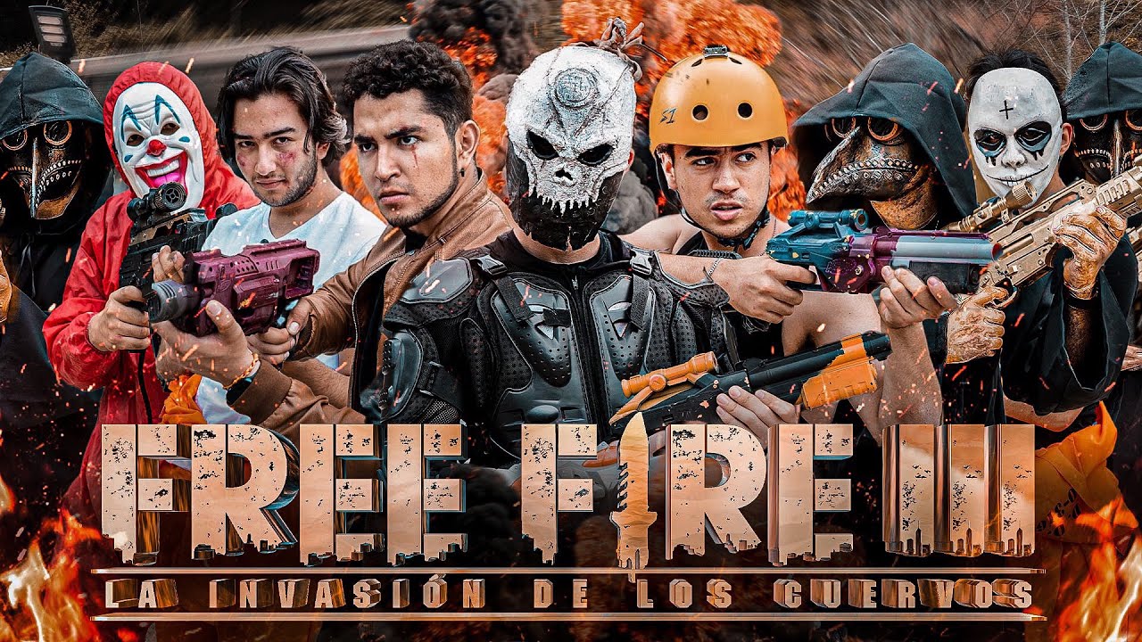 FREE FIRE 3: LA INVASIÓN DE LOS CUERVOS - FREE FIRE EN LA VIDA REAL 3 ...