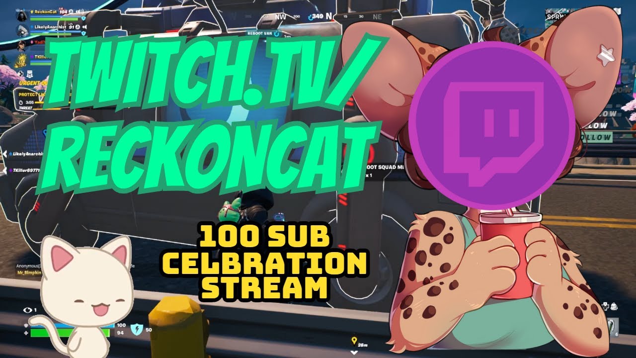 Twitch Stream Highlights - 100 Sub Celebration on 5/06 - YouTube
