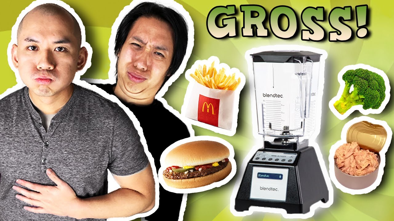 Extreme GROSS SMOOTHIE Drinking Challenge! How bad could it be??? - YouTube