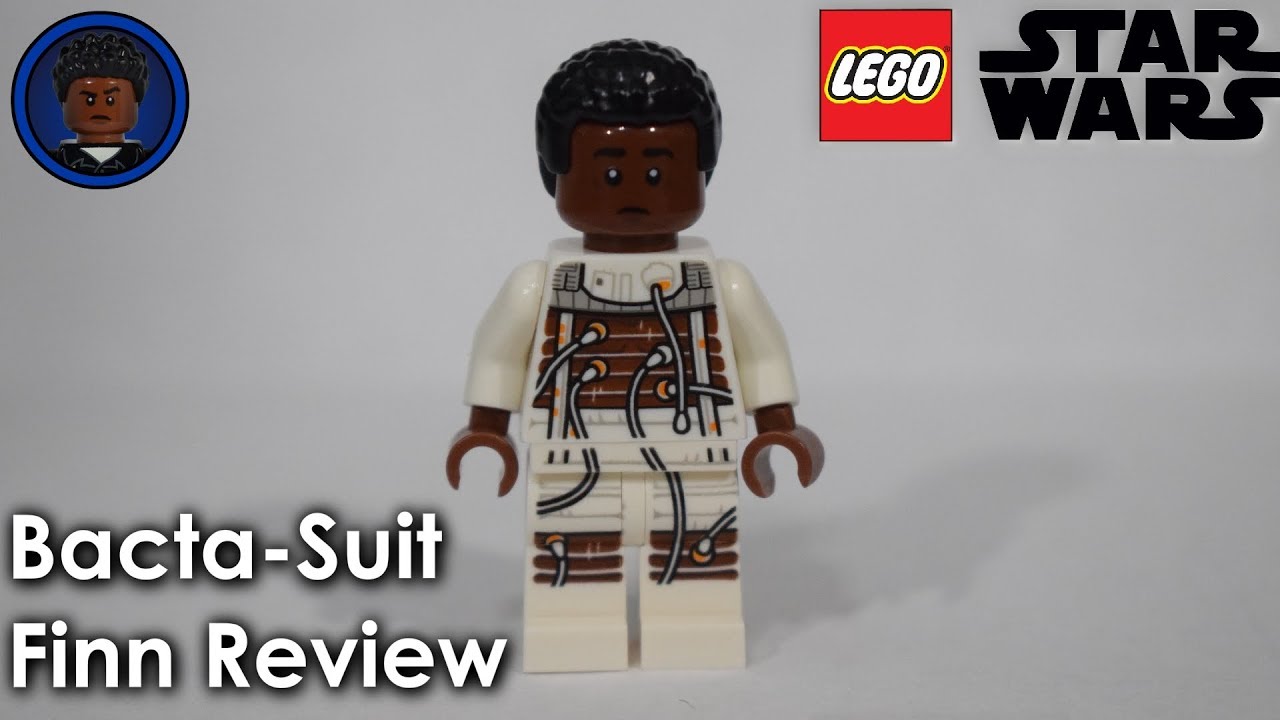 Lego Star Wars Exclusive Bacta-Suit Finn Minifigure Review - YouTube