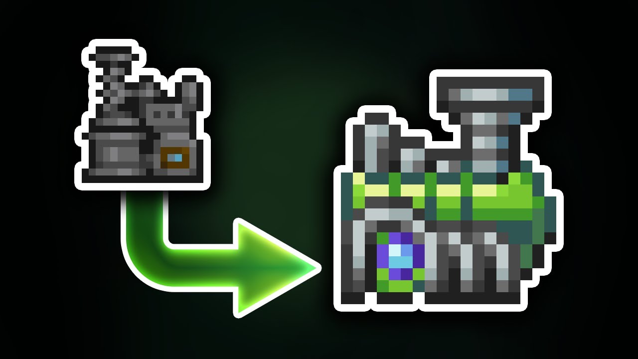 Extractinateur en Chlorophyte ! - Tutoriel Terraria - YouTube