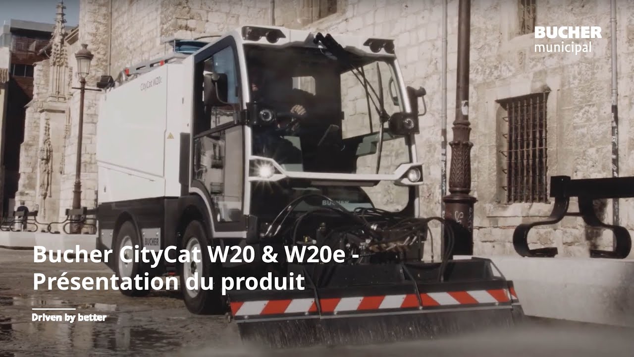 Bucher CityCat W20 & W20e - Présentation du produit - YouTube