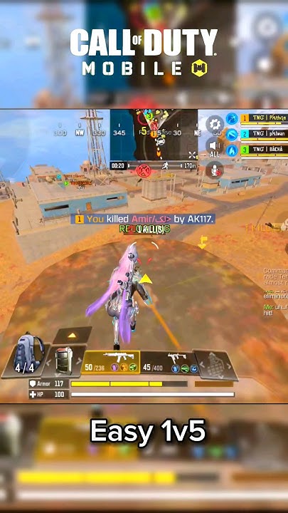 Easy 1v5 | CODM BR #codm #viral #trending #shorts - YouTube