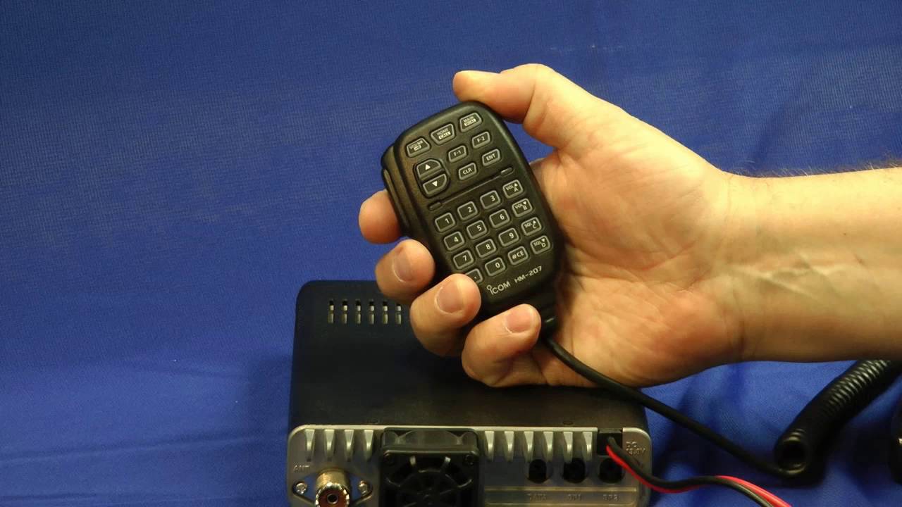 ICOM ID 5100 Transceiver - YouTube