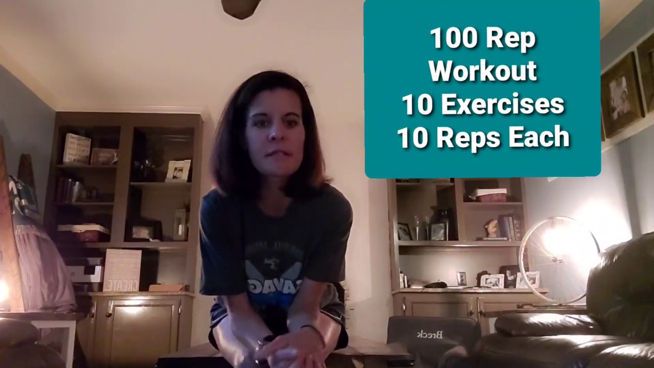100 Rep Bodyweight Workout - YouTube