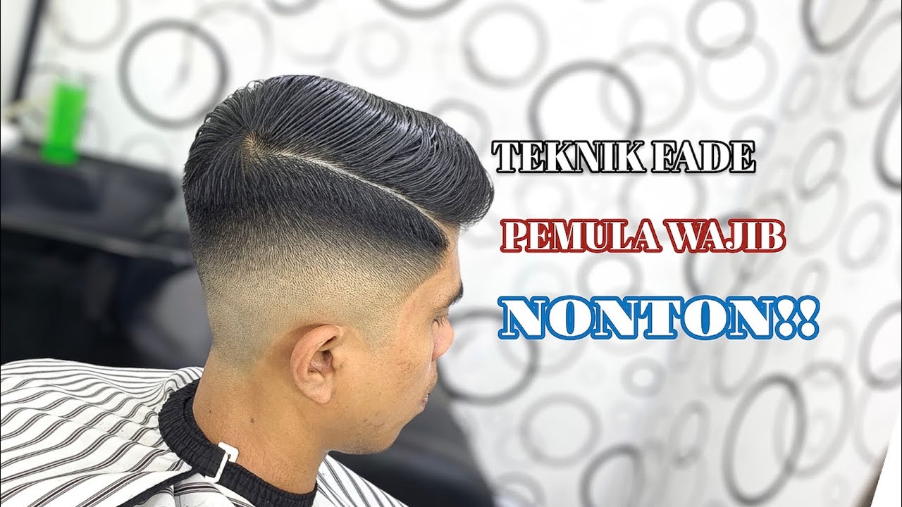 Perfect skin fade | Haircut transformation🔥🔥sangat mudah untuk pemula ...