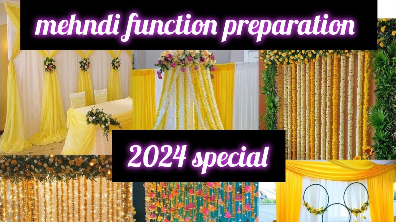 mehndi setup at home | mehndi setup ideas |simple mehndi setup design ...