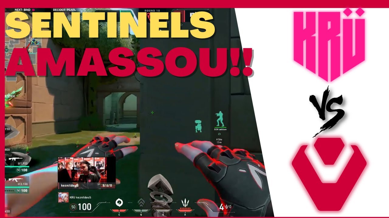 MELHORES MOMENTOS: KRU Esports x Sentinels - VCT Americas - YouTube