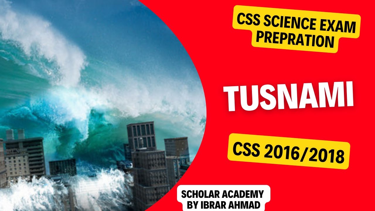 what is tsunami | tsunami |css general science and ability | by ibrar ...