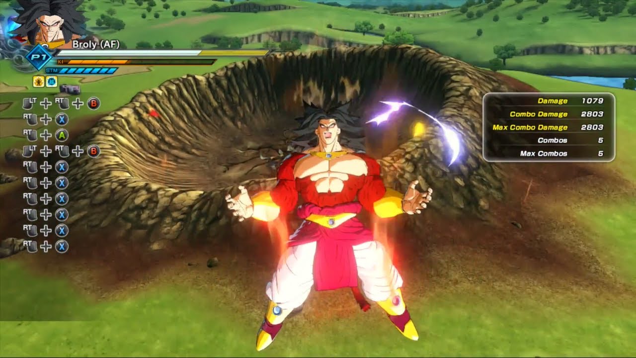 DRAGON BALL XENOVERSE 2 - BROLY LSS2 LSS3 LSS4 LSS5 (MOD)!!! - YouTube