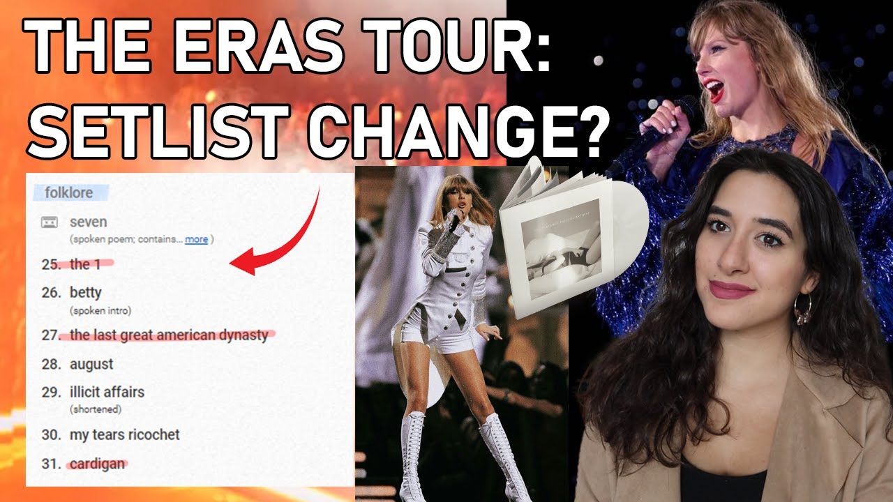 Eras Tour Setlist: Will it change for Tortured Poets Department? - YouTube