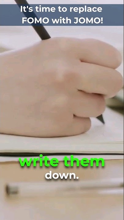 It's time to replace fomo with jomo! #shorts #diggingdeeper #mompreneurs - YouTube