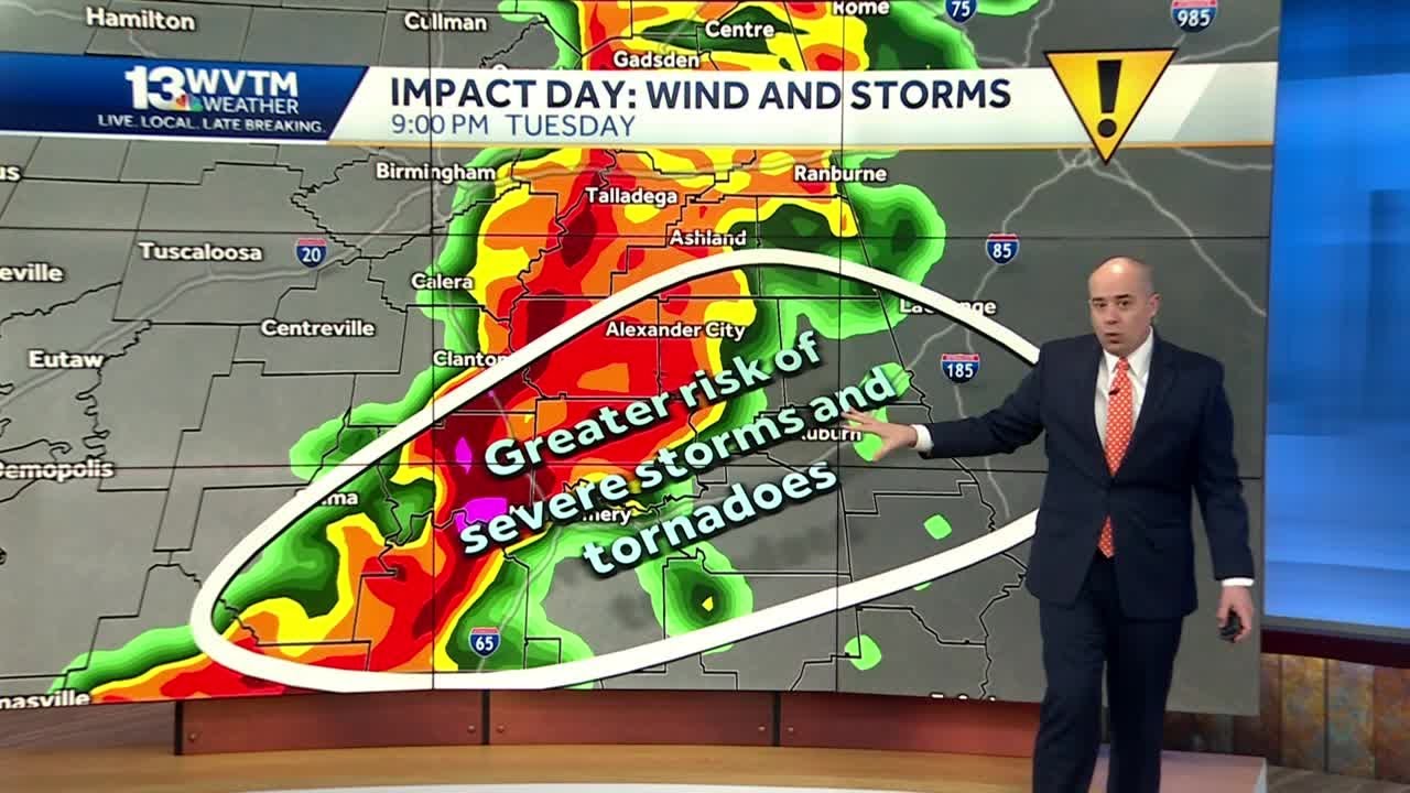 Impact Weather: Tracking threat of high winds and tornadoes in the ...