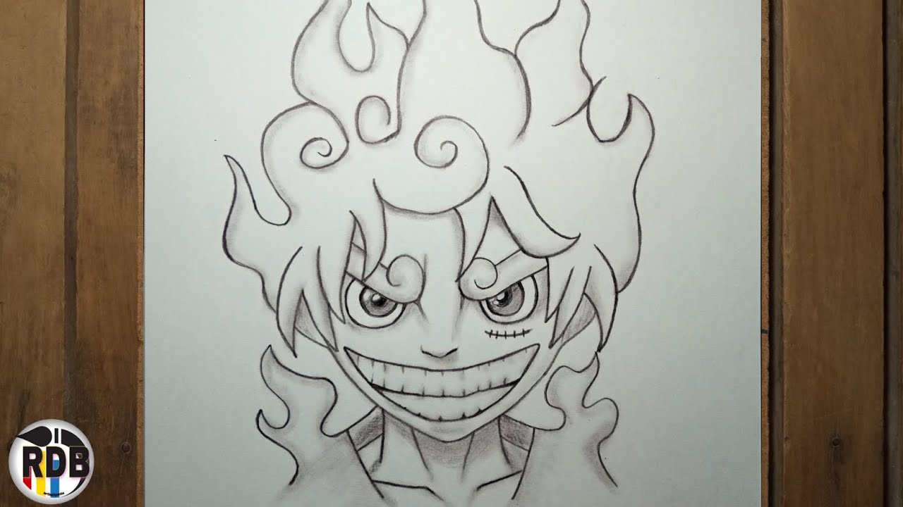 How to draw Luffy gear5 || One Piece || anime drawing tutorial for ...