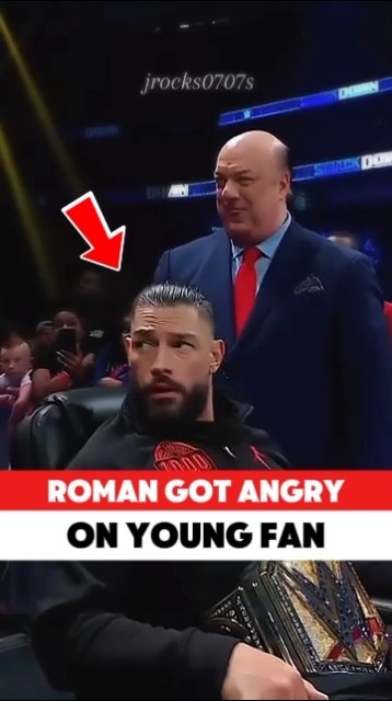 Roman Reigns Stays Fully in Character While a Kid Tries to Joke With ...