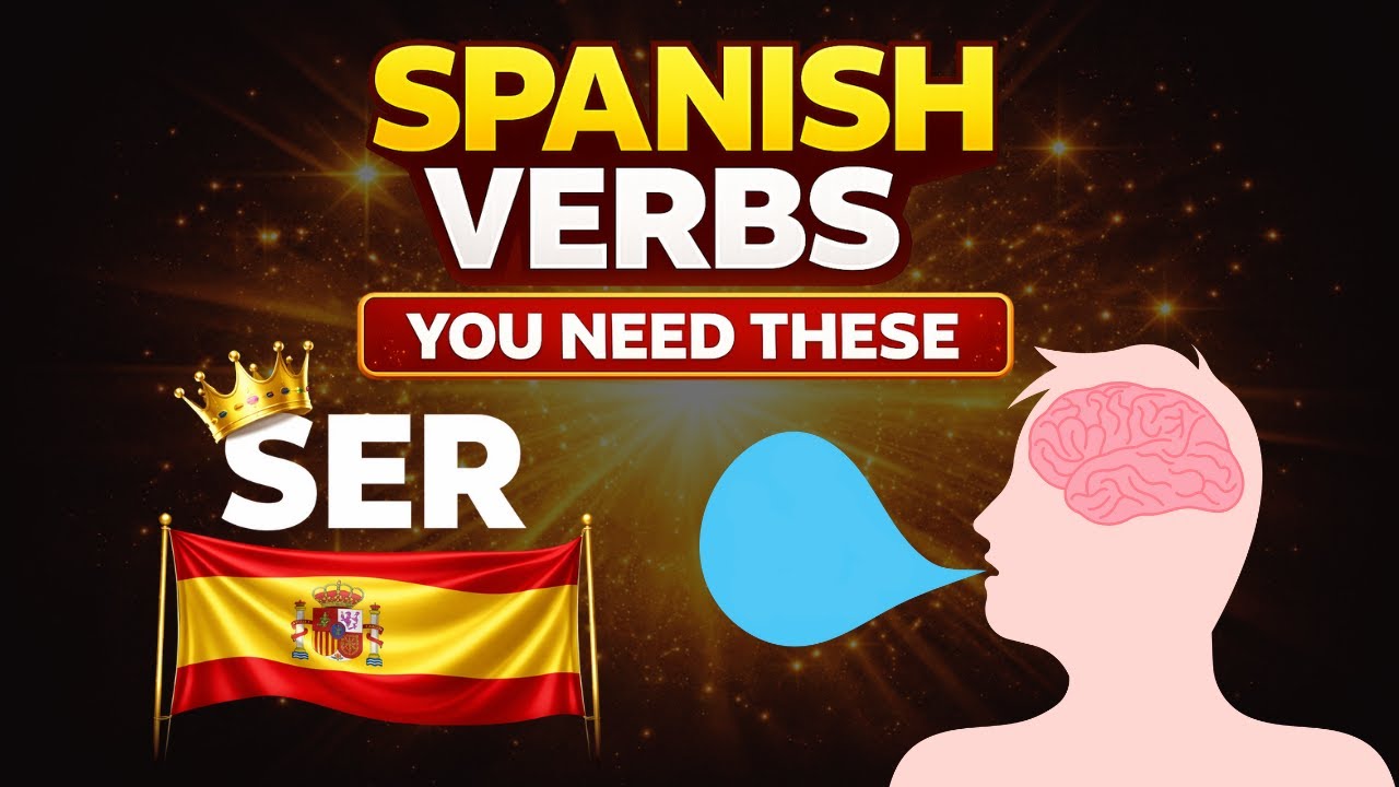 30 Essential Spanish Verbs for Beginners - YouTube