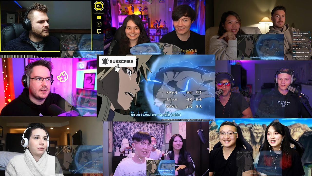 Naruto Shippuden OP 12 "If" By Daisuke Reaction Mashup - YouTube