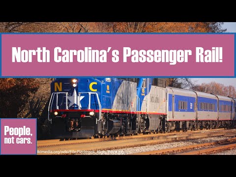 Amtrak Piedmont: North Carolina's Regional Rail Line - YouTube
