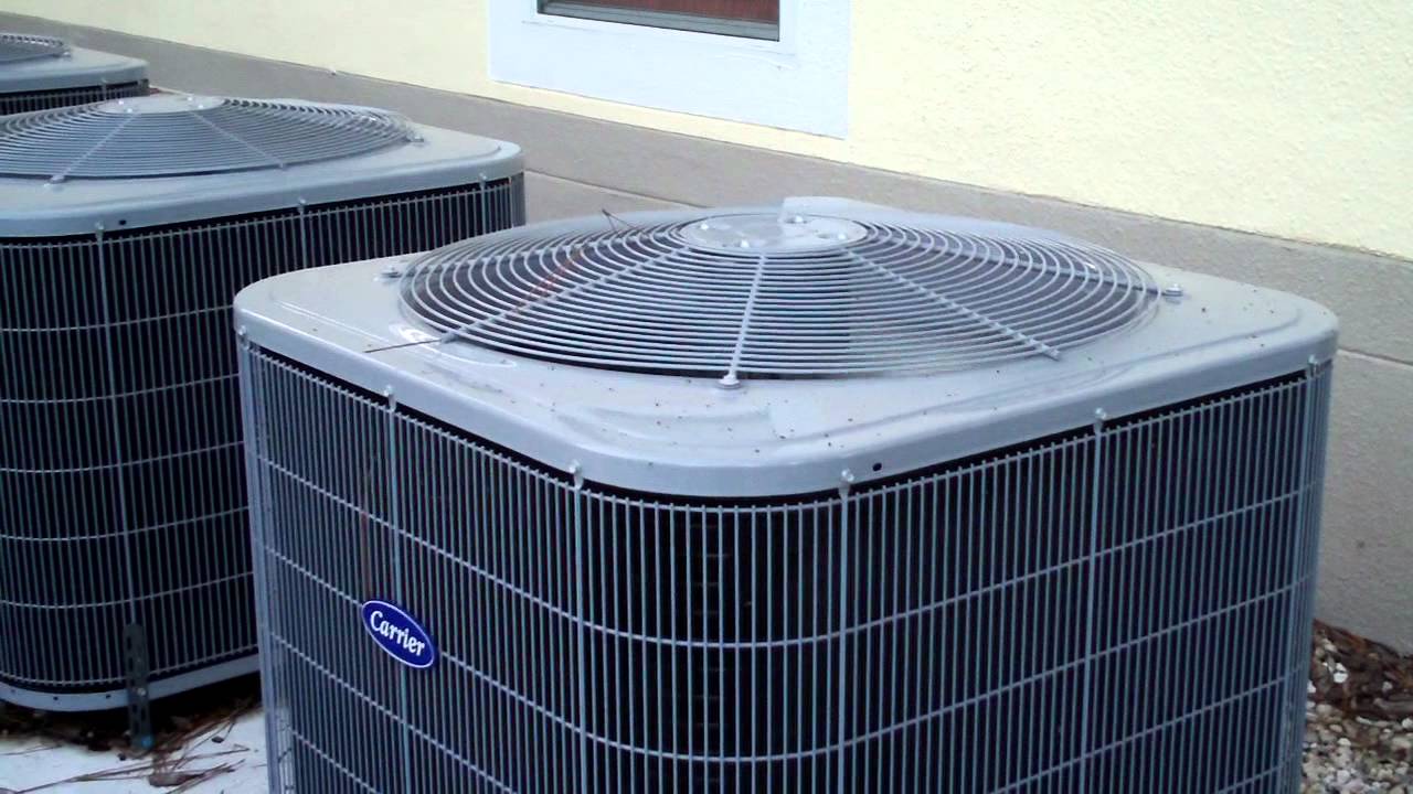 Carrier Heat Pumps Running in Cool Mode - YouTube