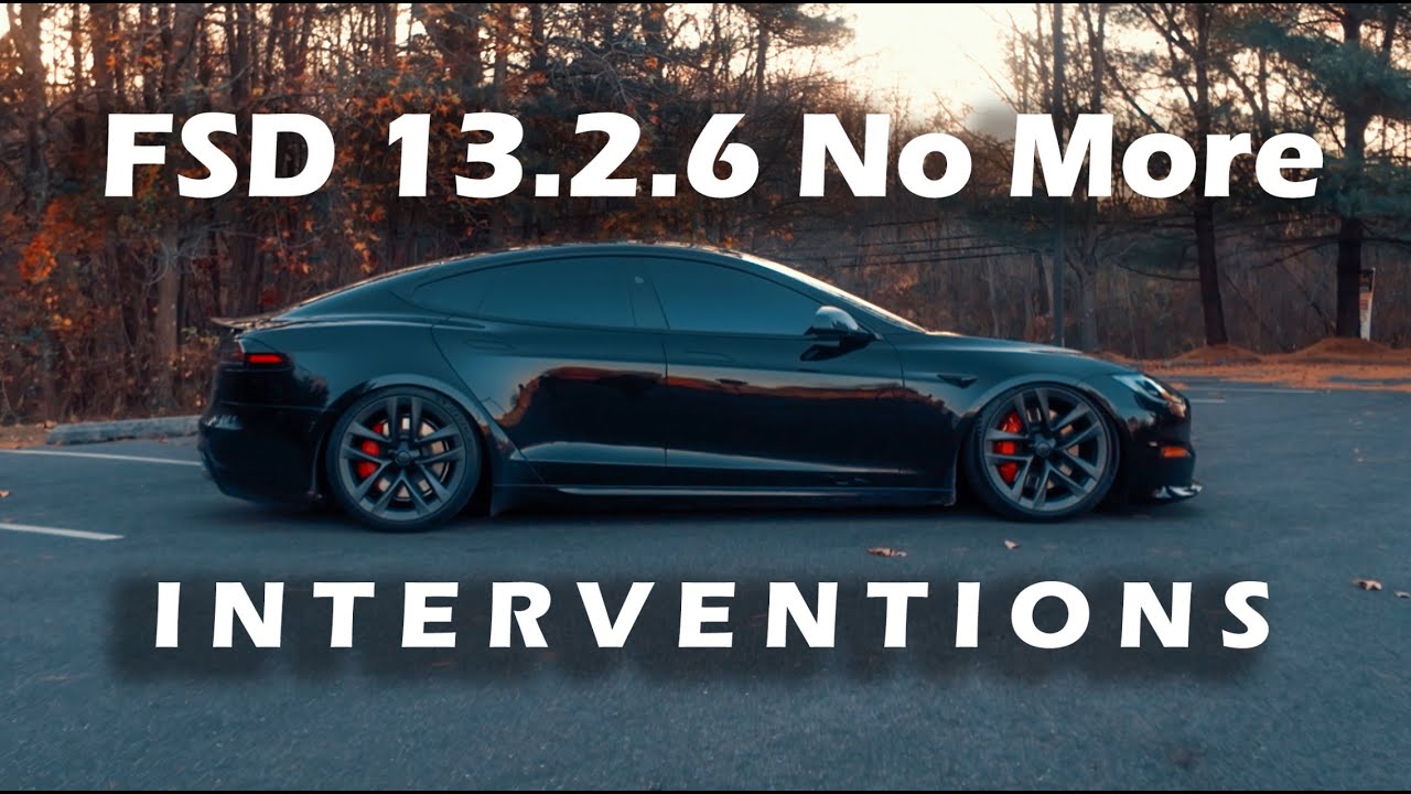 TESLA FSD 13.2.6 No Interventions Needed at All - YouTube