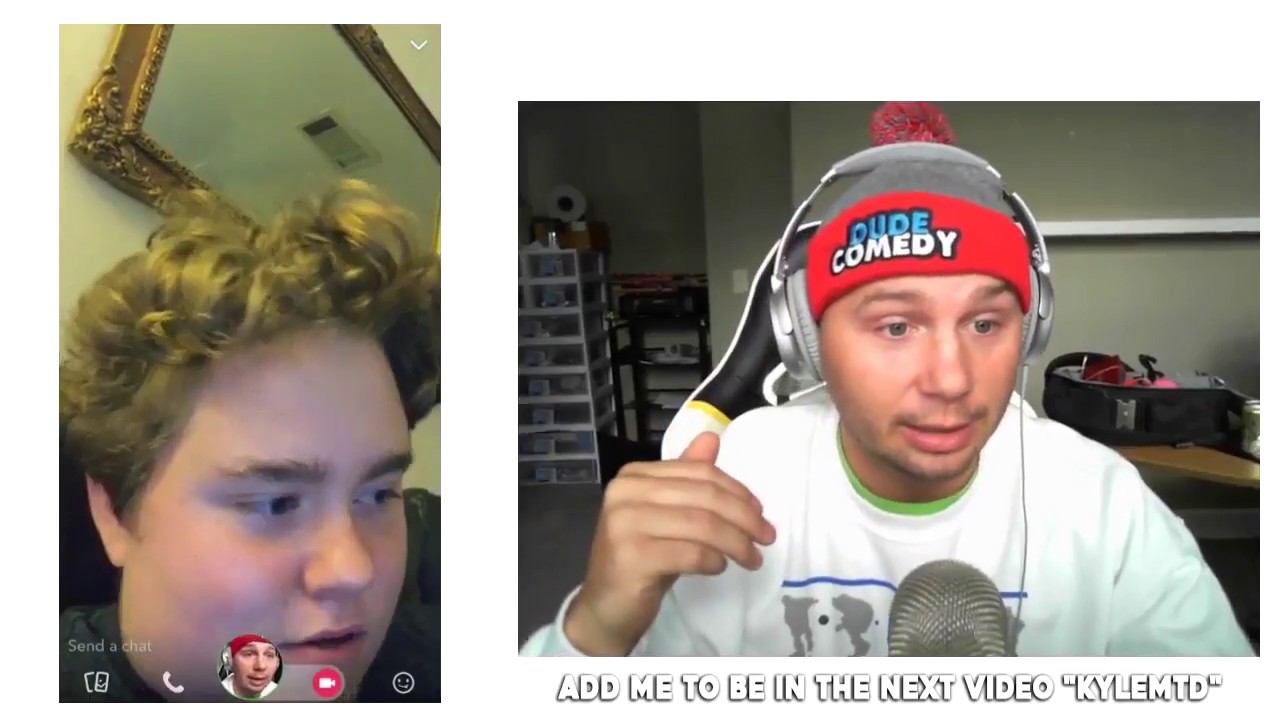 HE JUMPED INTO THE CEILING FAN! (Snapchat with Fans #4) - YouTube