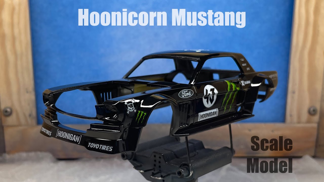 Part2 - Hoonicorn Ford Mustang - Ken Block - Scale Model - YouTube