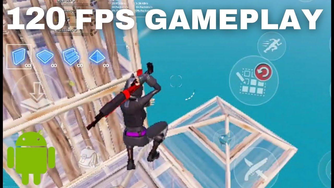 120 FPS Fortnite Mobile Gameplay... - YouTube